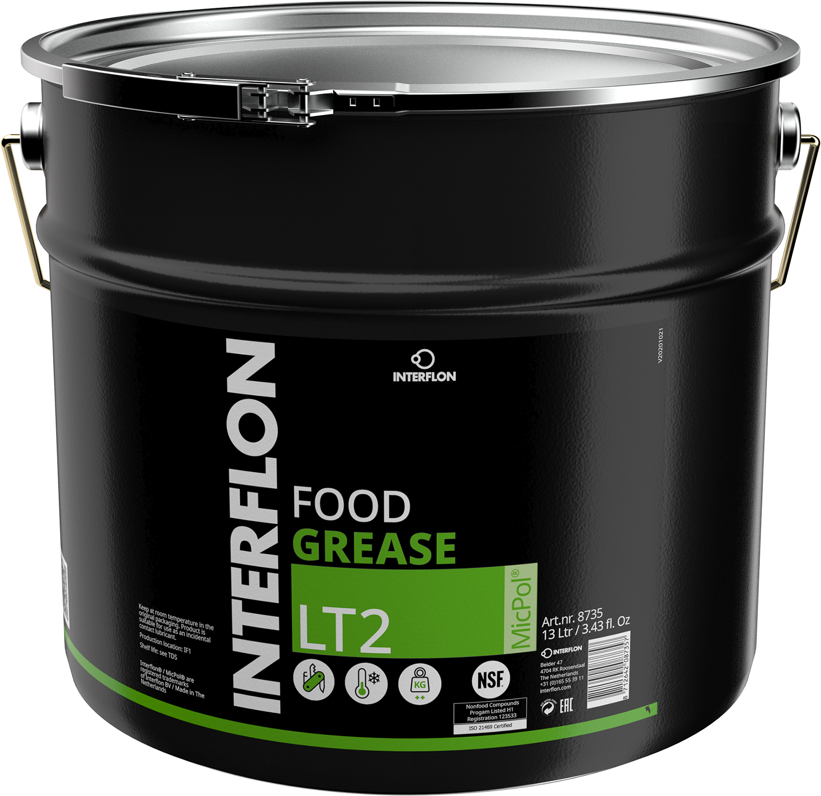 Extremely Low Temperature Grease – Food Grease LT2